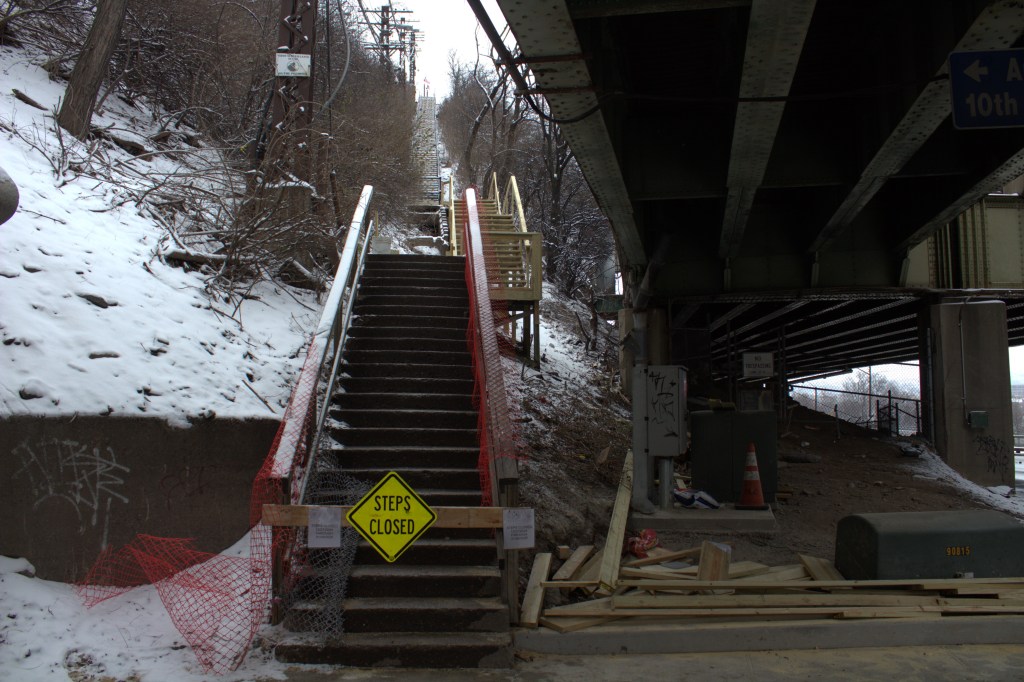 South Side Steps reopen - The Duquesne Duke